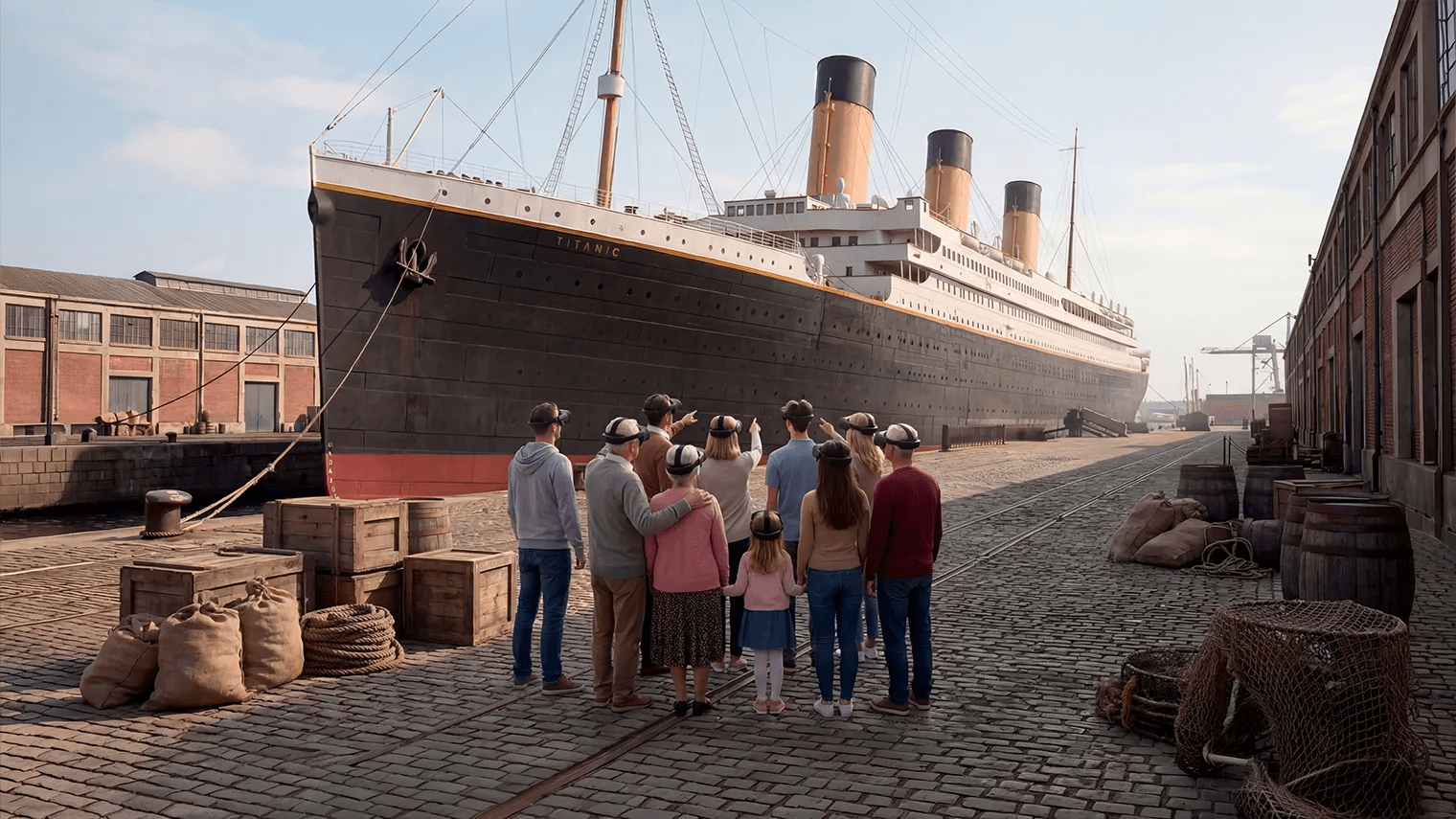 Titanic VR Experience in San Francisco | VR Titanic history